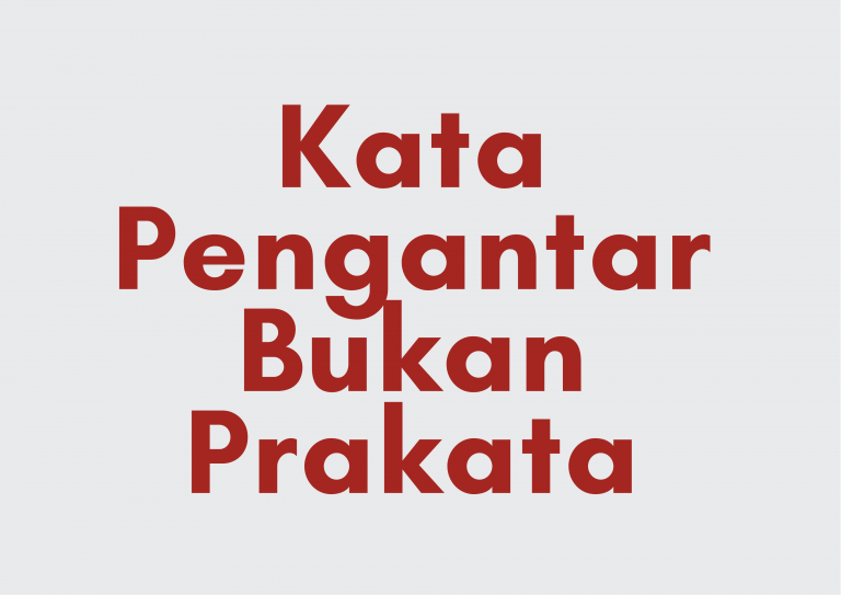 Tema: prakata | Narabahasa